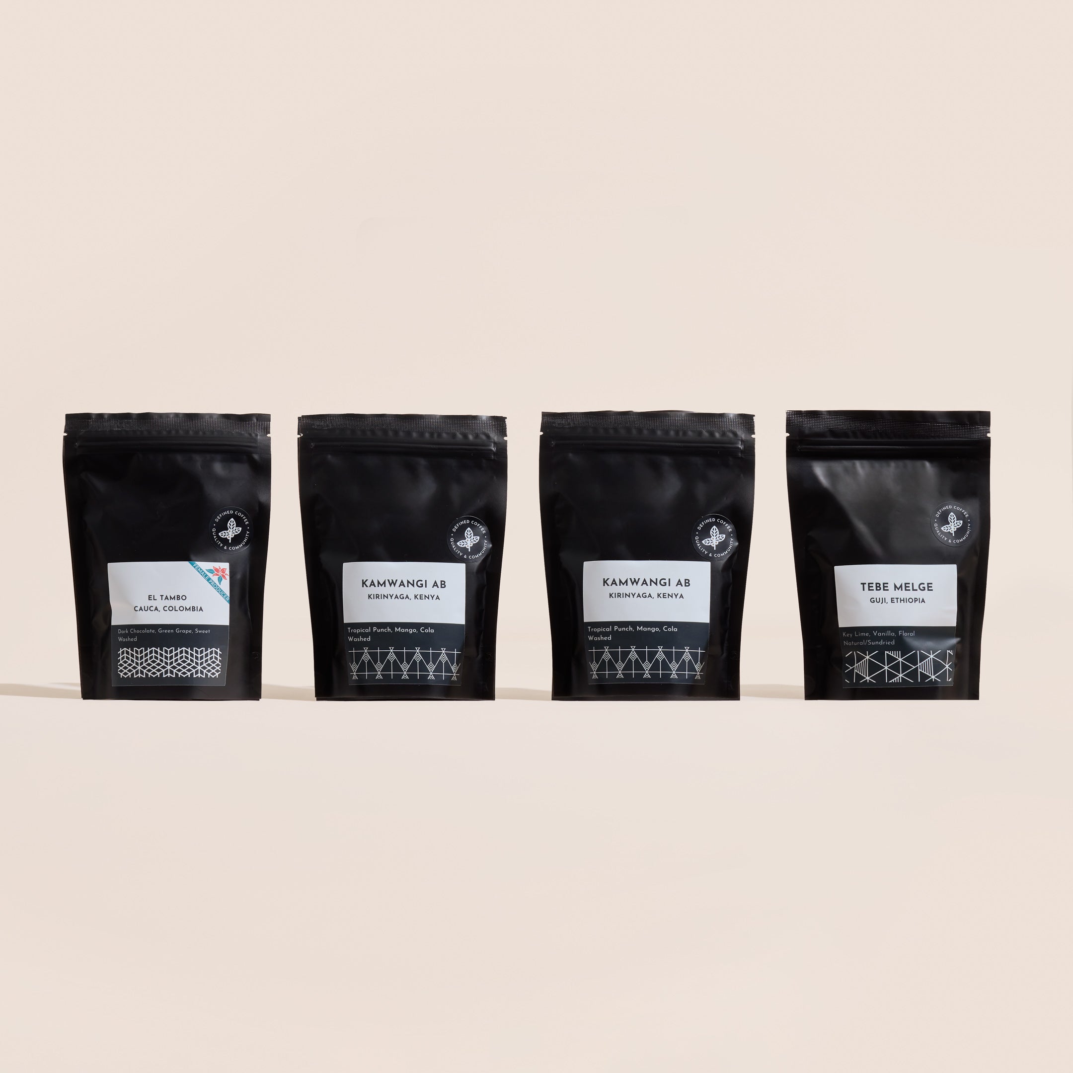 Coffee Sampler – Defined Coffee
