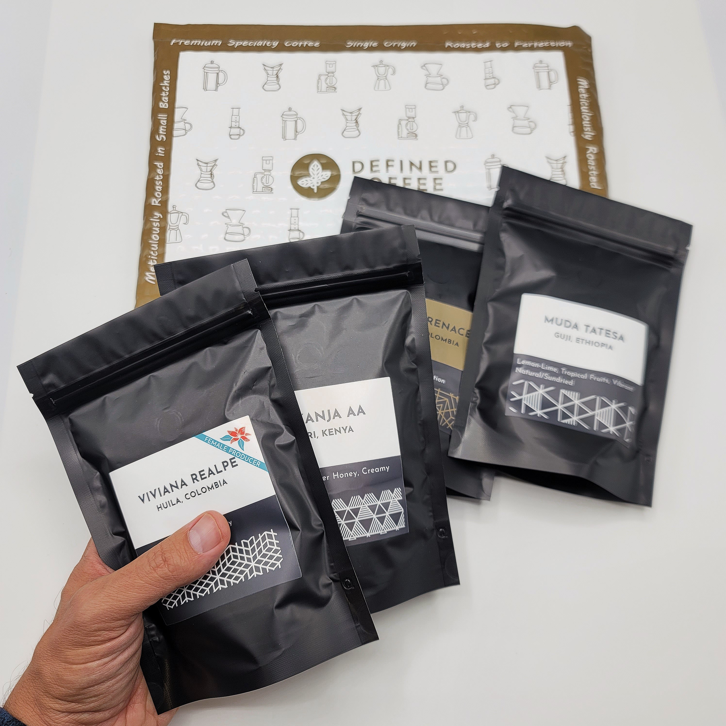 Coffee Sampler – Defined Coffee